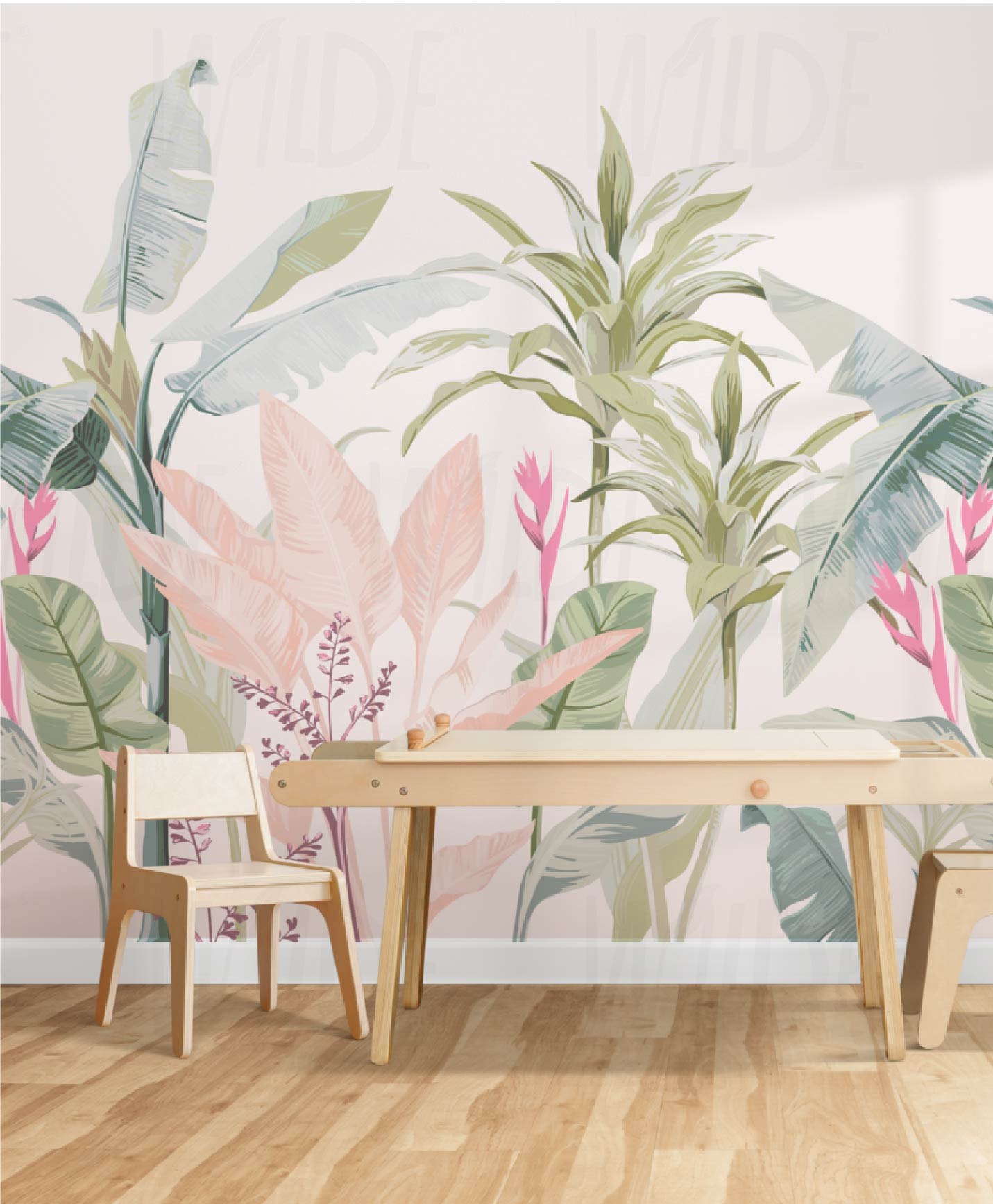 Cute, Spring Pastel Kids Wallpapers by Wilde Pattern Company