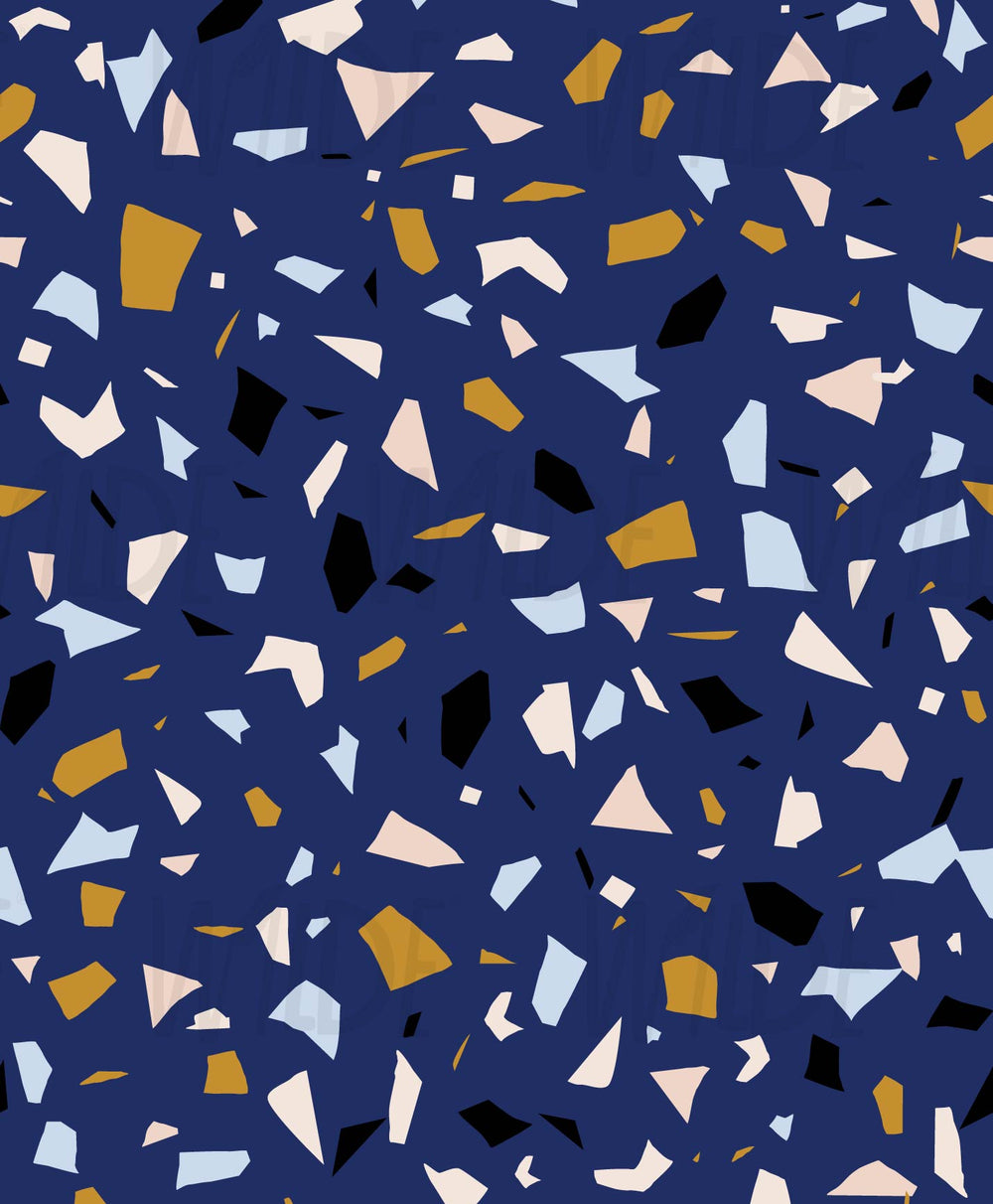 Napoli Nobility Terrazzo Wallpaper – Wilde Pattern Company