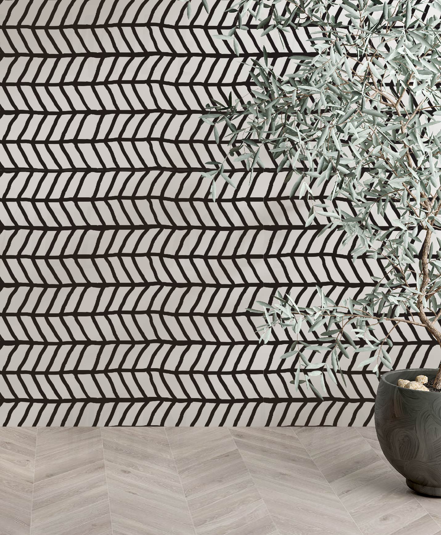 Quiver, Contemporary Wallpaper – Wilde Pattern Company