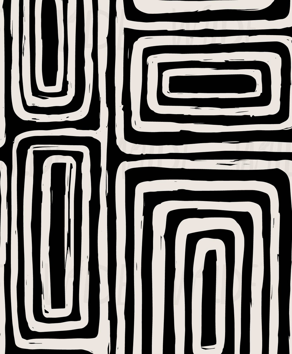Abstract Aura Wallpaper Roll – Wilde Pattern Company